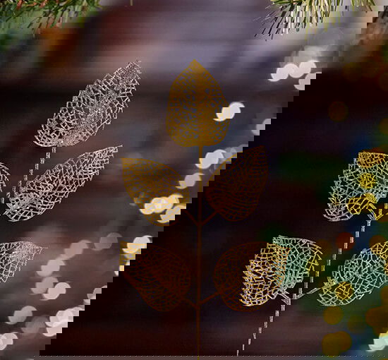 Dorothy Branch Christmas Decoration Gold 10-pack - Newport