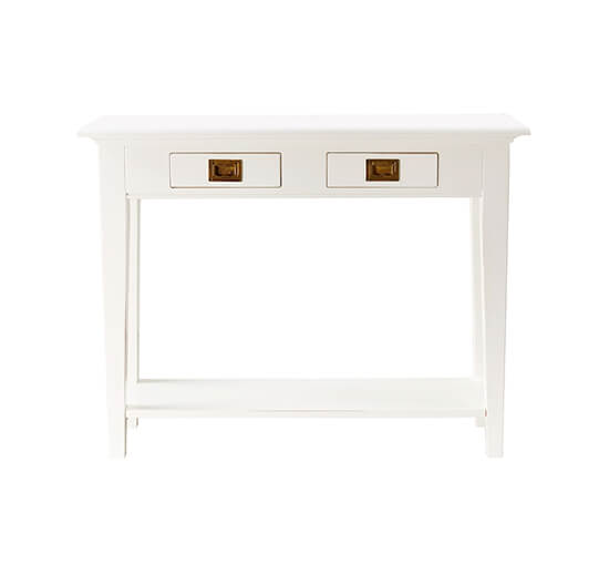 Bayberry konsollbord, Classic White - Newport