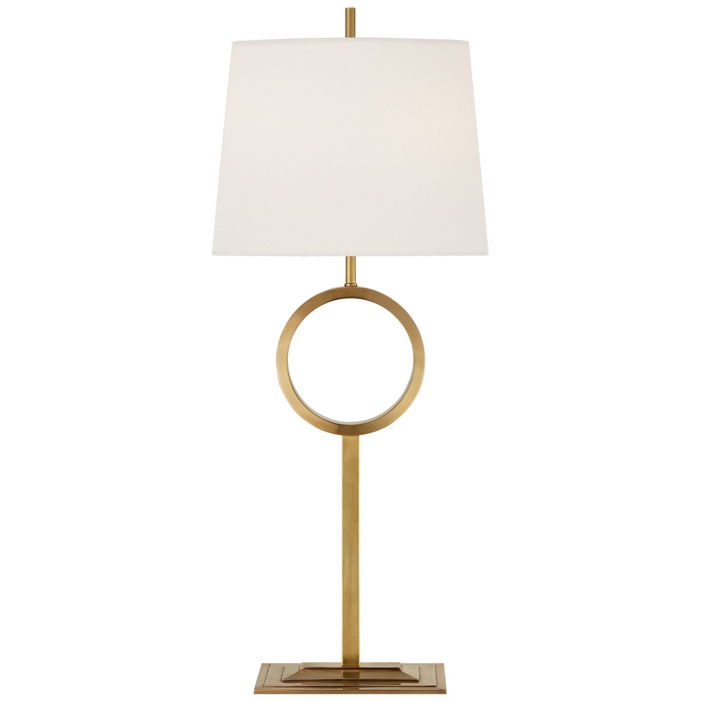 Simone Medium Buffet Lamp Antique Brass - Newport