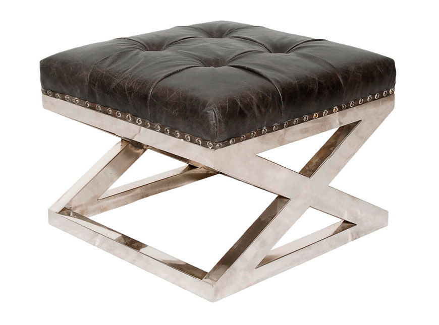 San Diego Ottoman Square Fudge - Newport